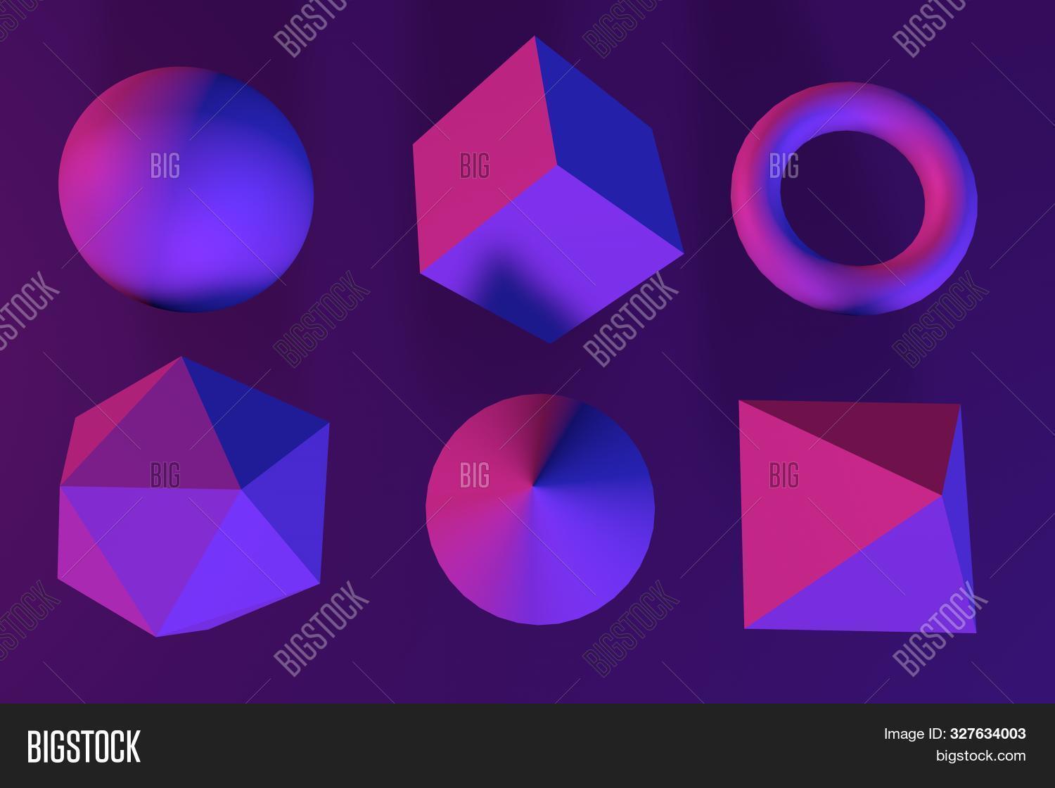 3d Abstract Geometric Image & Photo (Free Trial) | Bigstock