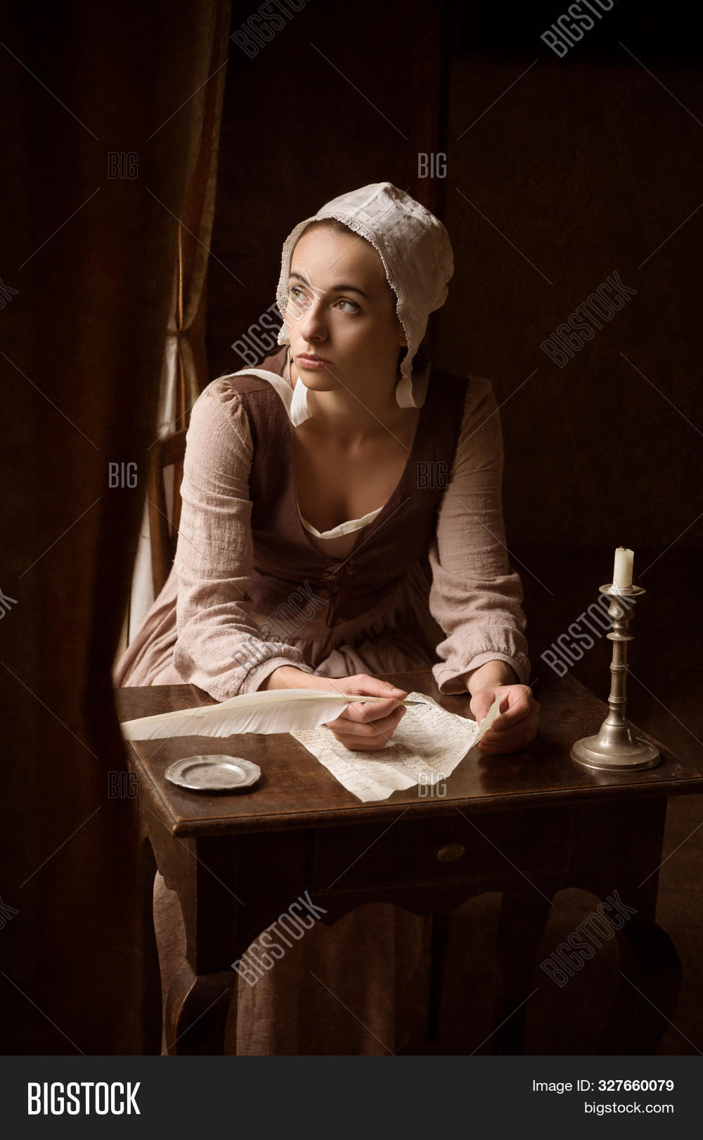 Vermeer Style Portrait Image & Photo (Free Trial) | Bigstock