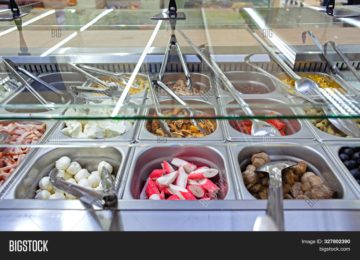 Fresh Salad Bar Image & Photo (Free Trial) | Bigstock