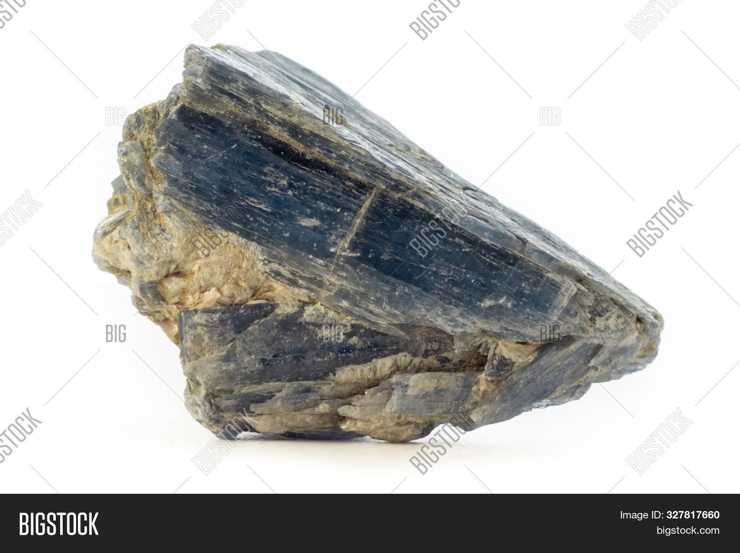 Rock Cyanite Mineral Image & Photo (Free Trial) | Bigstock