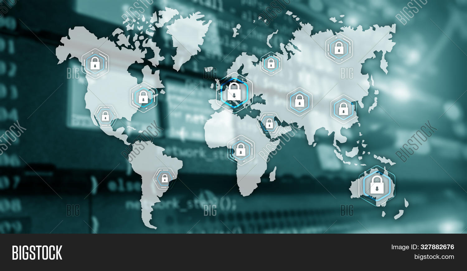 Global Cyber Security Image & Photo (Free Trial) | Bigstock