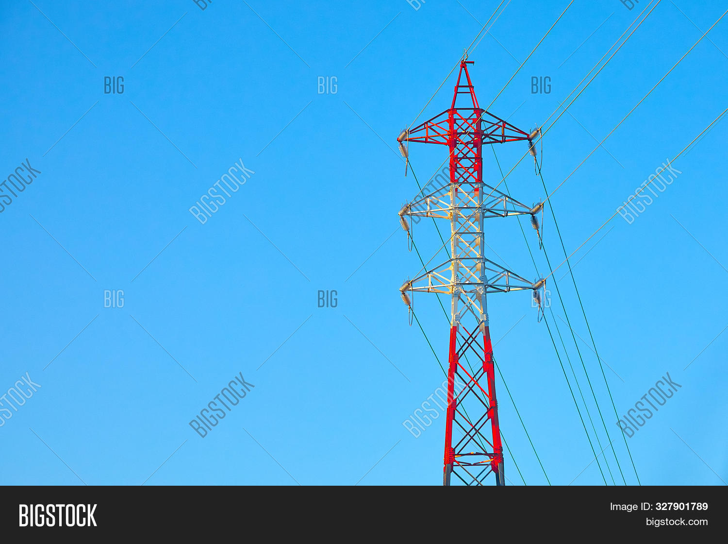 Red-white Pole High Image & Photo (Free Trial) | Bigstock