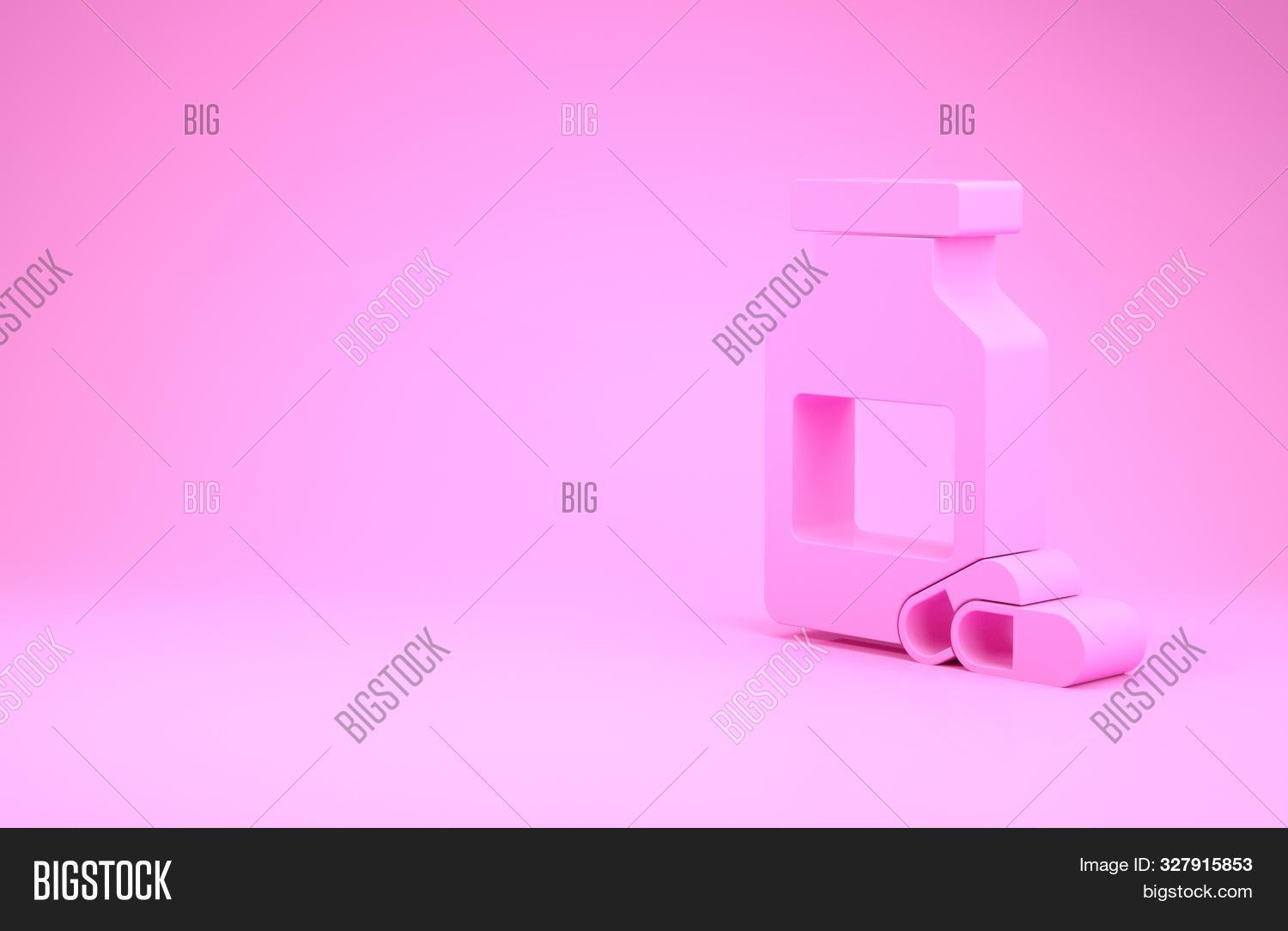 Pink Medicine Bottle Image & Photo (Free Trial) | Bigstock