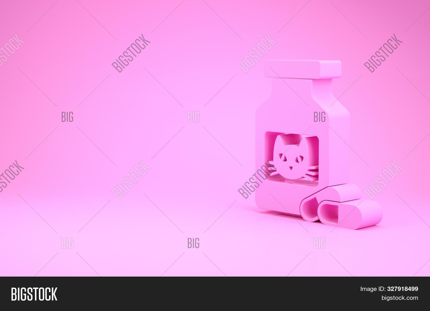 Pink Cat Medicine Image & Photo (Free Trial) | Bigstock