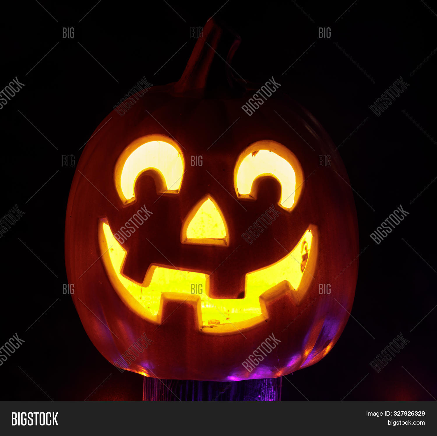 Jack-o-lantern Pumpkin Image & Photo (Free Trial) | Bigstock