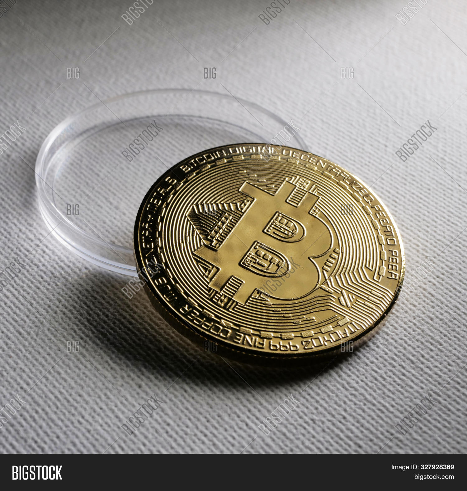 Macro Close Bit Coin Image & Photo (Free Trial) | Bigstock