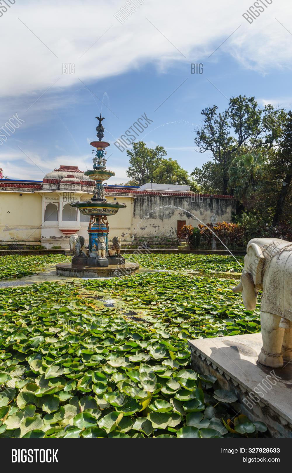 Lotus Pool Marble Image & Photo (Free Trial) | Bigstock