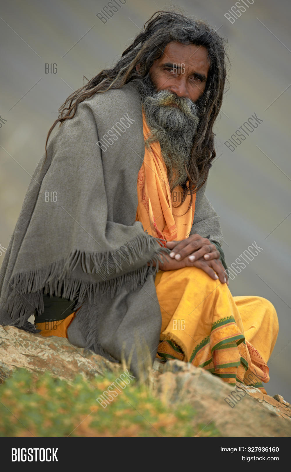 Indian Monk Sadhu Image & Photo (Free Trial) | Bigstock