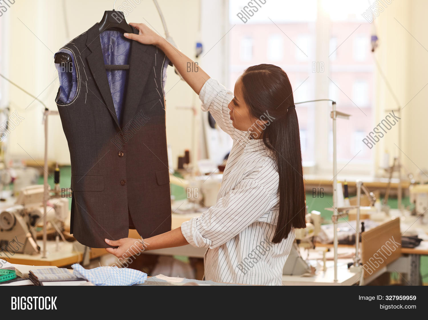 Asian Young Dressmaker Image & Photo (Free Trial) | Bigstock