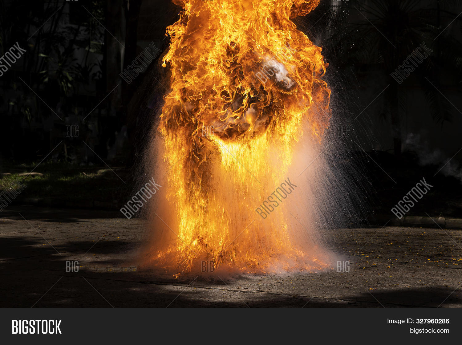 Flames Caused By Image & Photo (Free Trial) | Bigstock