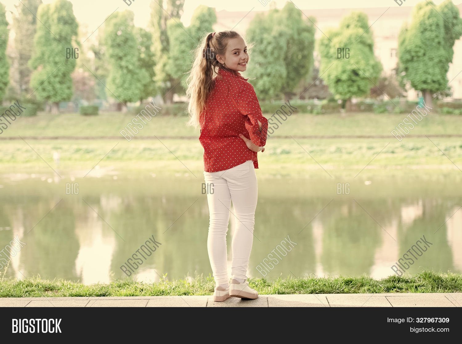 Peaceful Mood. Girl Image & Photo (Free Trial) | Bigstock