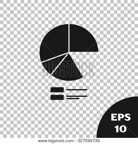 Black Pie Chart Vector & Photo (Free Trial) | Bigstock