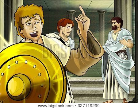 Cartoon Scene Roman Image & Photo (Free Trial) | Bigstock