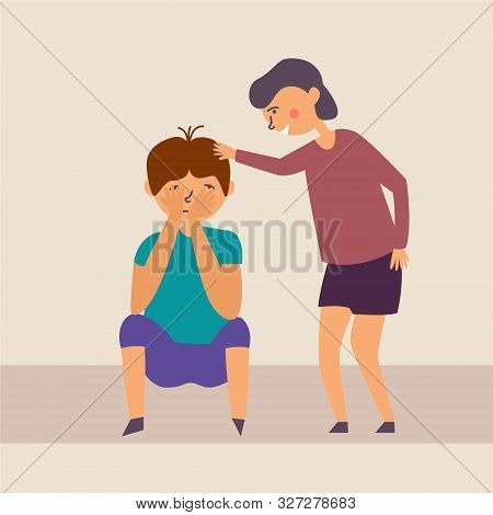 Sad Disappointed Cartoon Boy Images, Illustrations & Vectors (Free ...