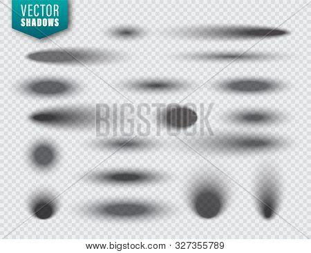 Vector Shadows Set On Vector & Photo (Free Trial) | Bigstock