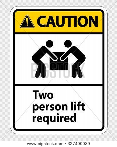 Two Person Lift Vector & Photo (Free Trial) | Bigstock