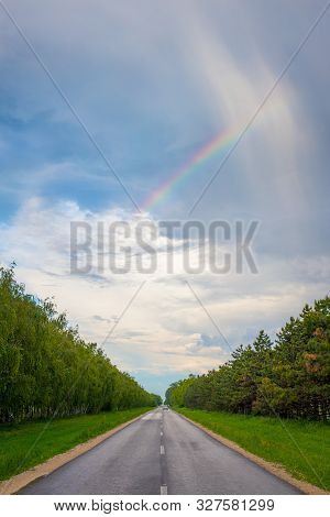 Rainbow Road Images, Illustrations & Vectors (Free) - Bigstock
