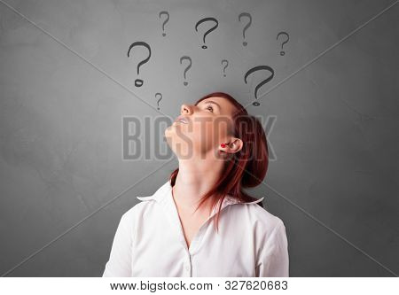 Person Question Marks Image & Photo (Free Trial) | Bigstock