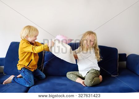 Pillow Fight. Image & Photo (Free Trial) | Bigstock