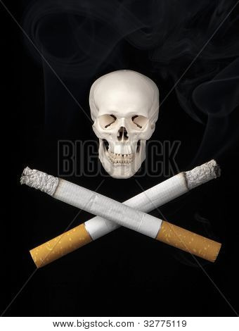 Skull Cigarettes Image & Photo (Free Trial) | Bigstock