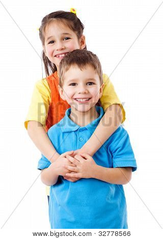 Two Happy Kids Image & Photo (Free Trial) | Bigstock