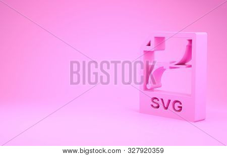 Pink Svg File Document Image & Photo (Free Trial) | Bigstock