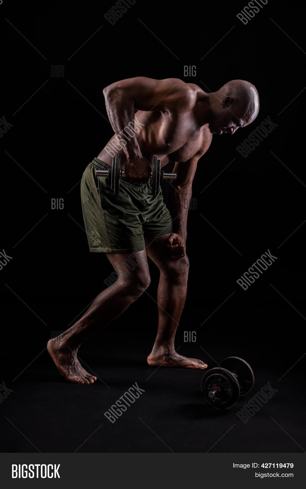 Side View Muscular Man Image & Photo (Free Trial) | Bigstock