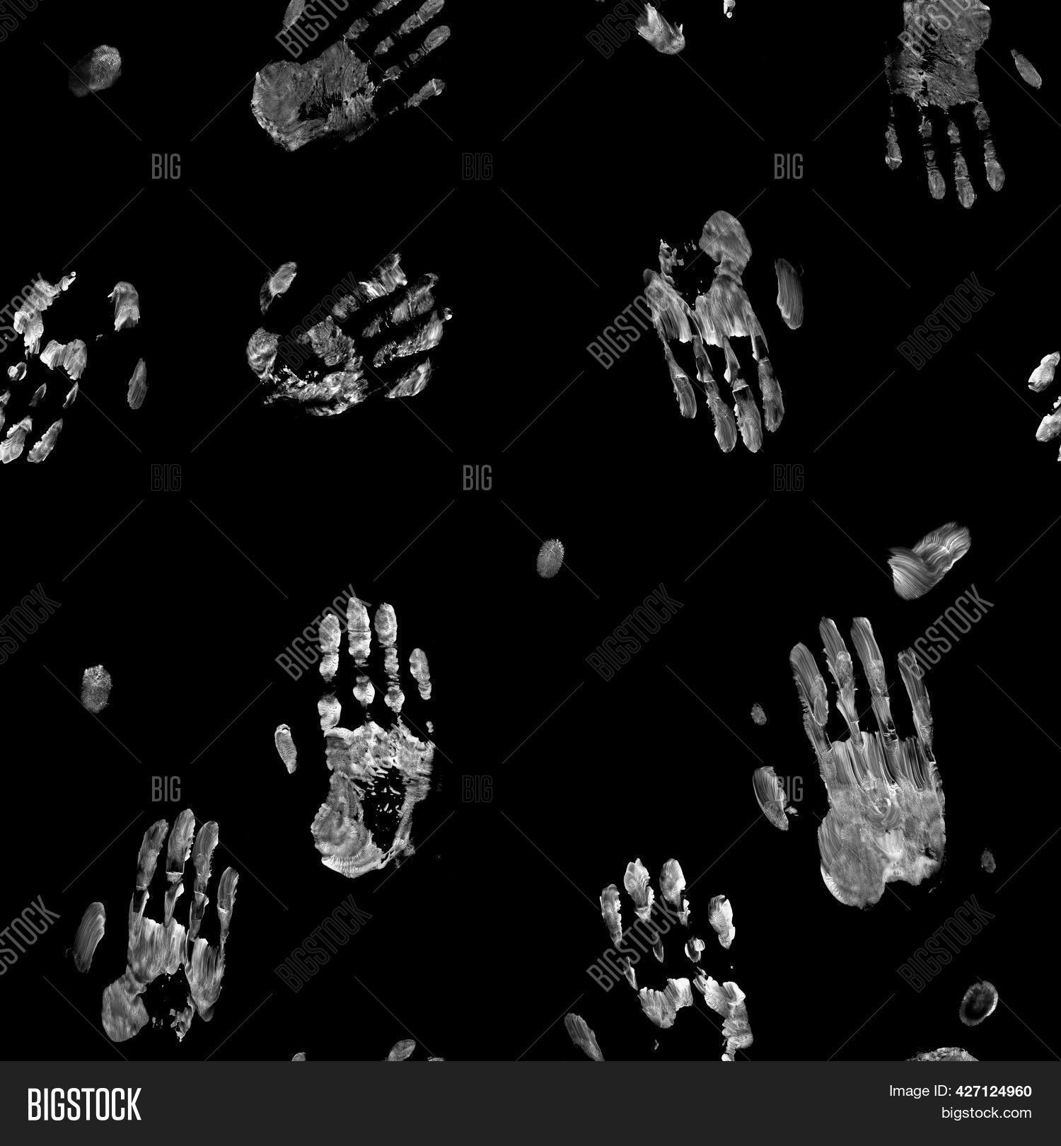 White Handprints On Image & Photo (Free Trial) | Bigstock