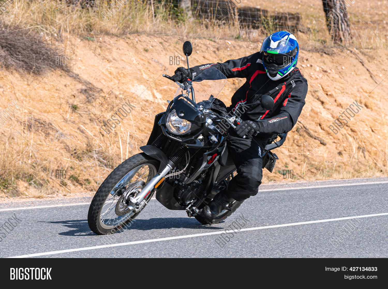 Biker Lying On His Image & Photo (Free Trial) | Bigstock
