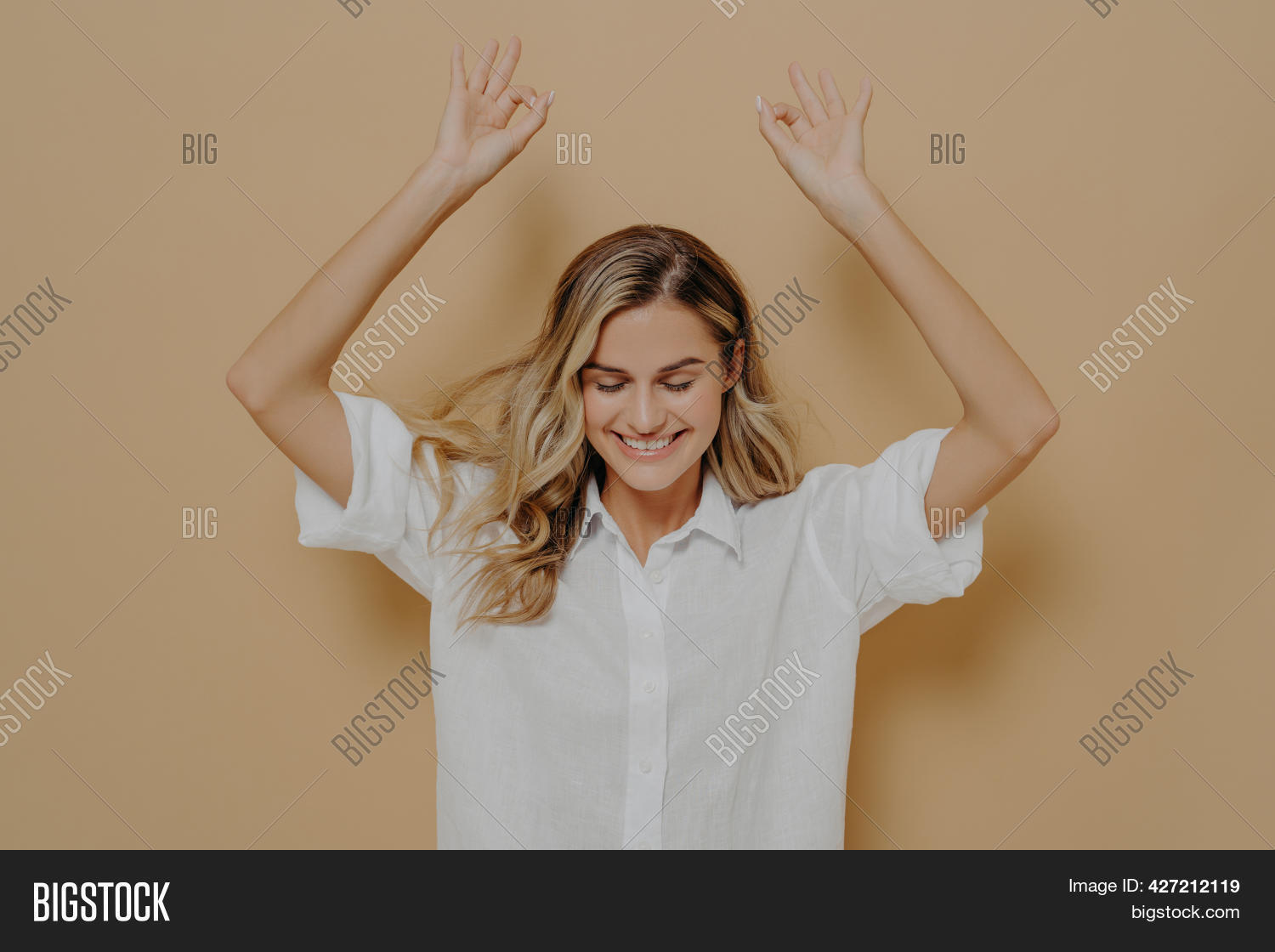 Carefree Lovely Female Image & Photo (Free Trial) | Bigstock