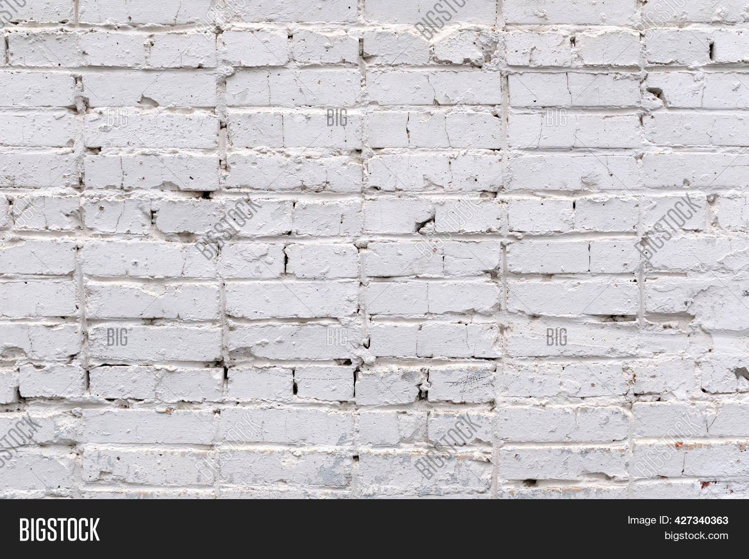 Wall Brick Painted Image & Photo (Free Trial) | Bigstock