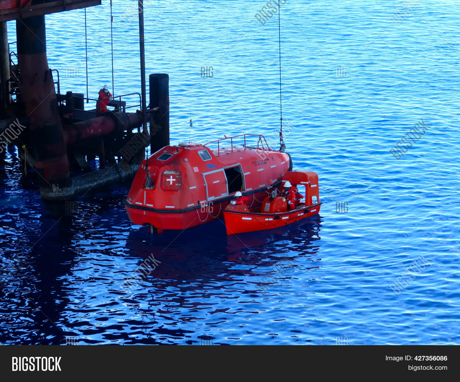 Offshore Life Boat Image & Photo (Free Trial) | Bigstock
