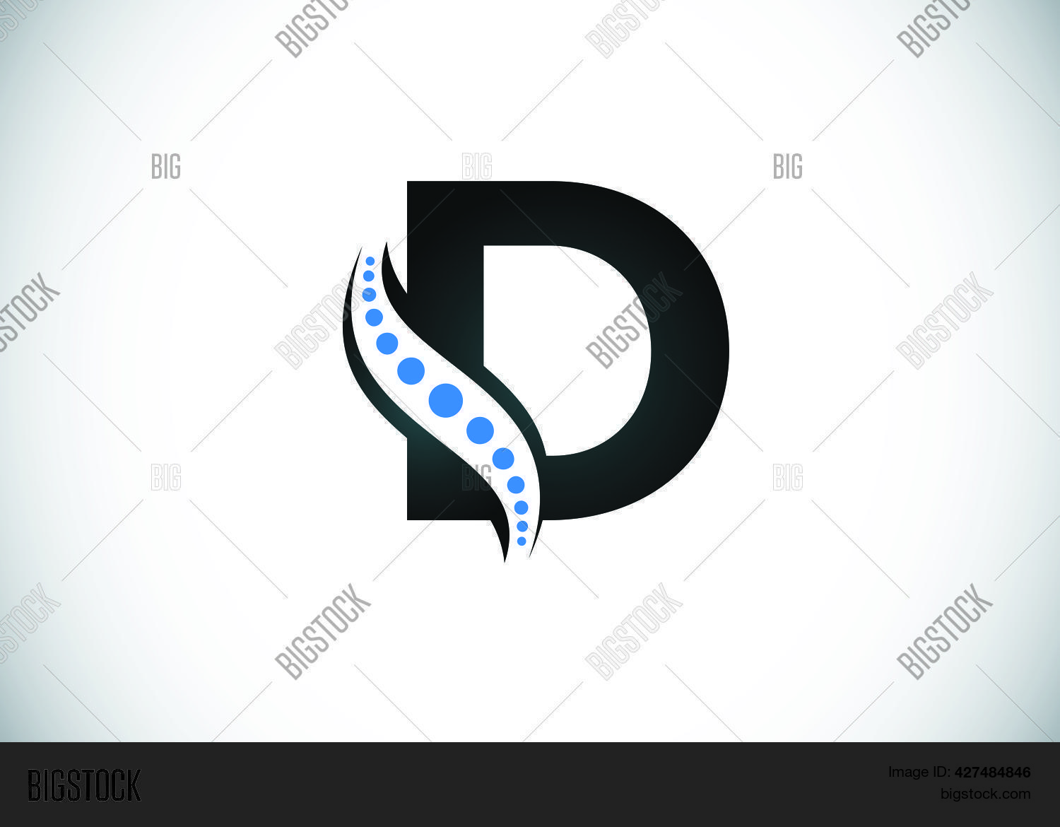 Initial D Monogram Vector & Photo (Free Trial) | Bigstock
