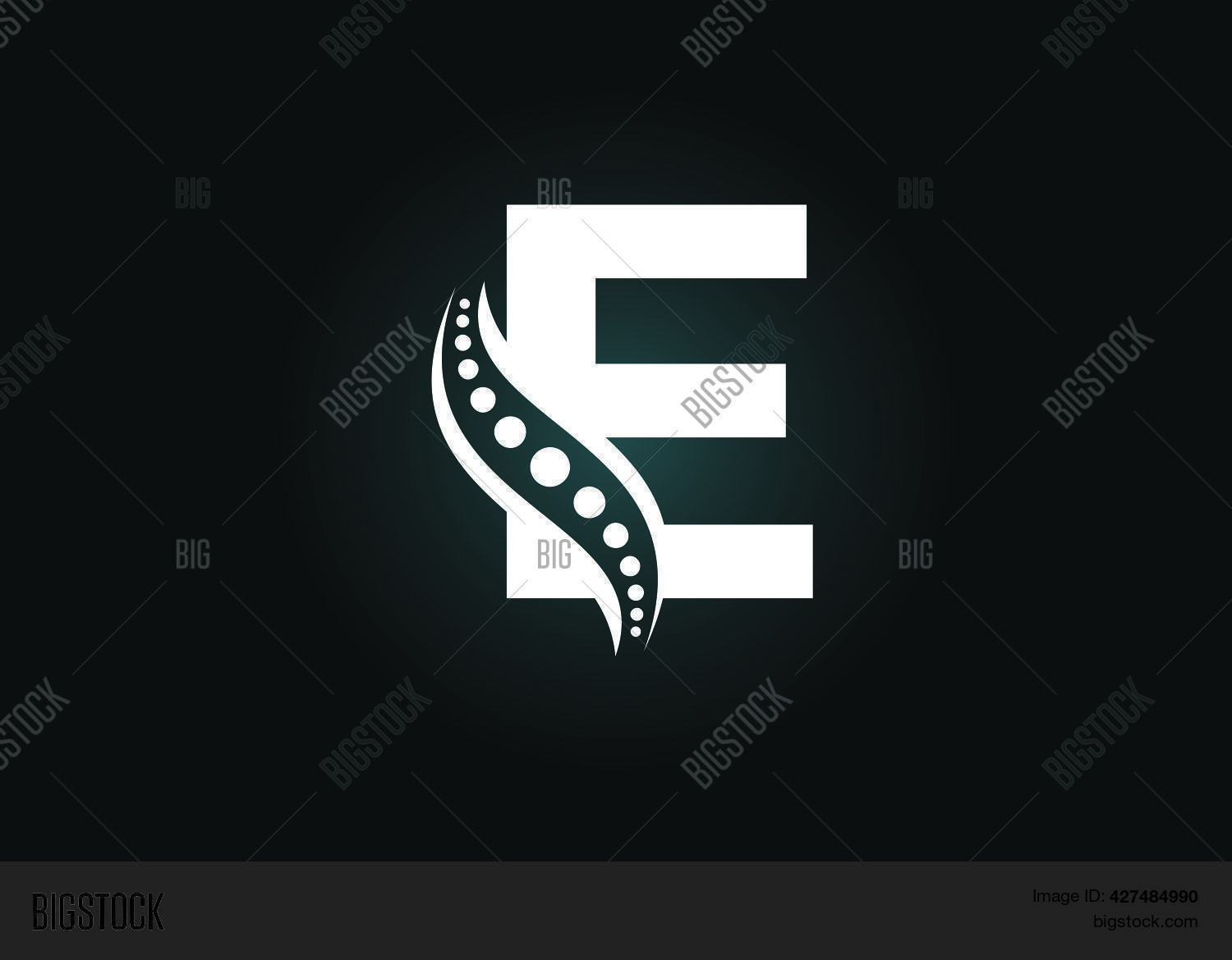 Initial E Monogram Vector & Photo (Free Trial) | Bigstock