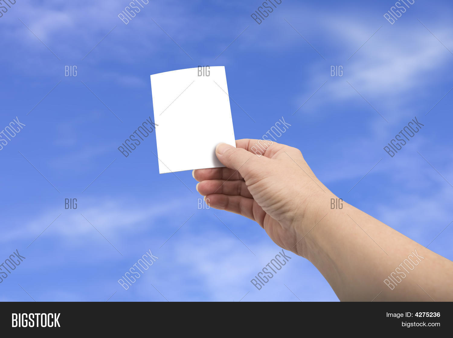 Hand Ticket Isolated Image & Photo (Free Trial) | Bigstock
