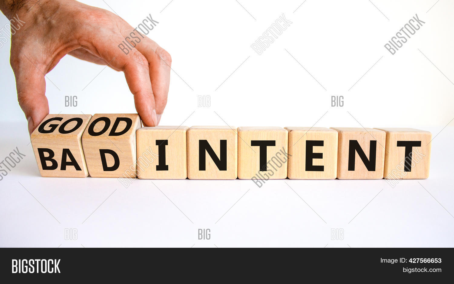 Good Bad Intent Symbol Image & Photo (Free Trial) | Bigstock
