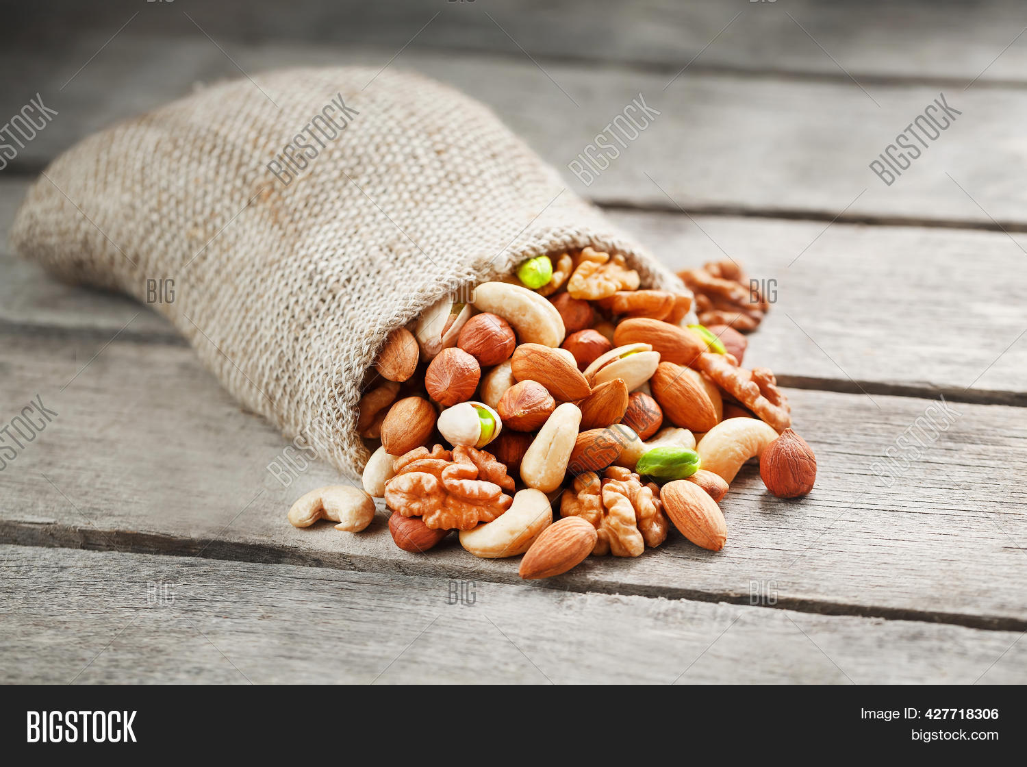 Mixture Fresh Nuts Image & Photo (Free Trial) | Bigstock