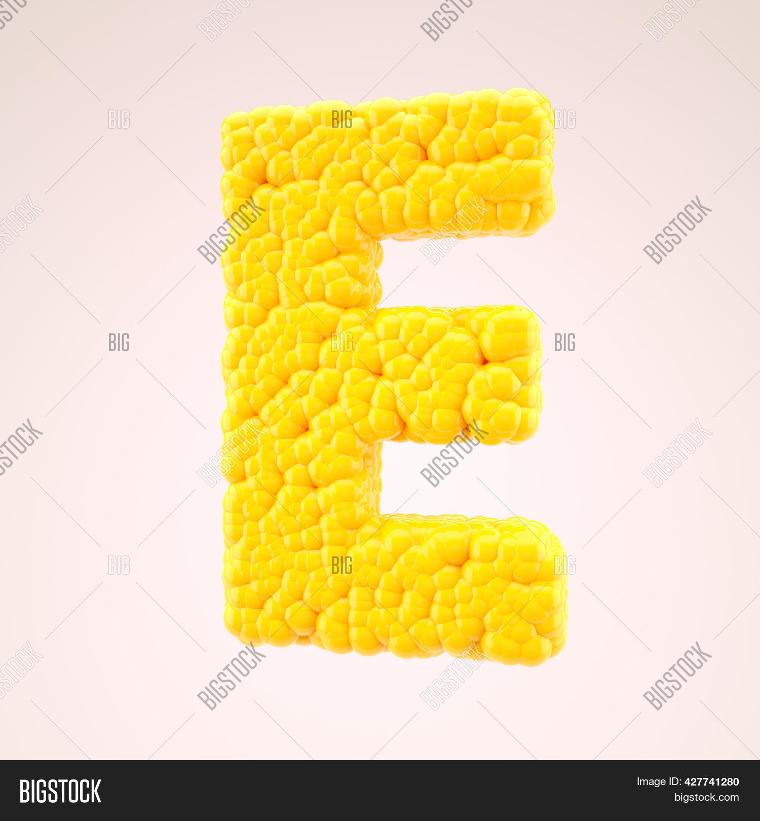Letter E Yellow Sweet Image & Photo (Free Trial) | Bigstock
