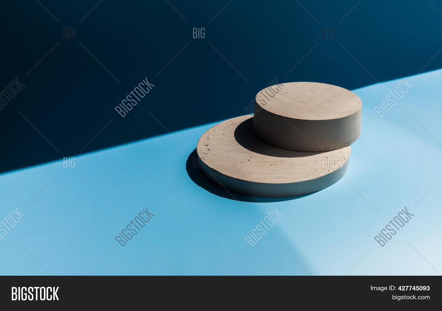 Concrete Round Podium Image & Photo (Free Trial) | Bigstock