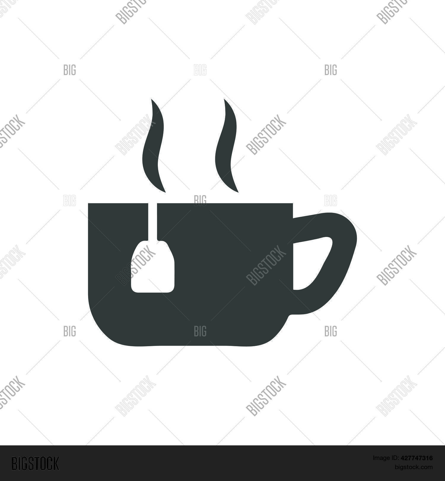 Tea Break Icon. Vector & Photo (Free Trial) | Bigstock