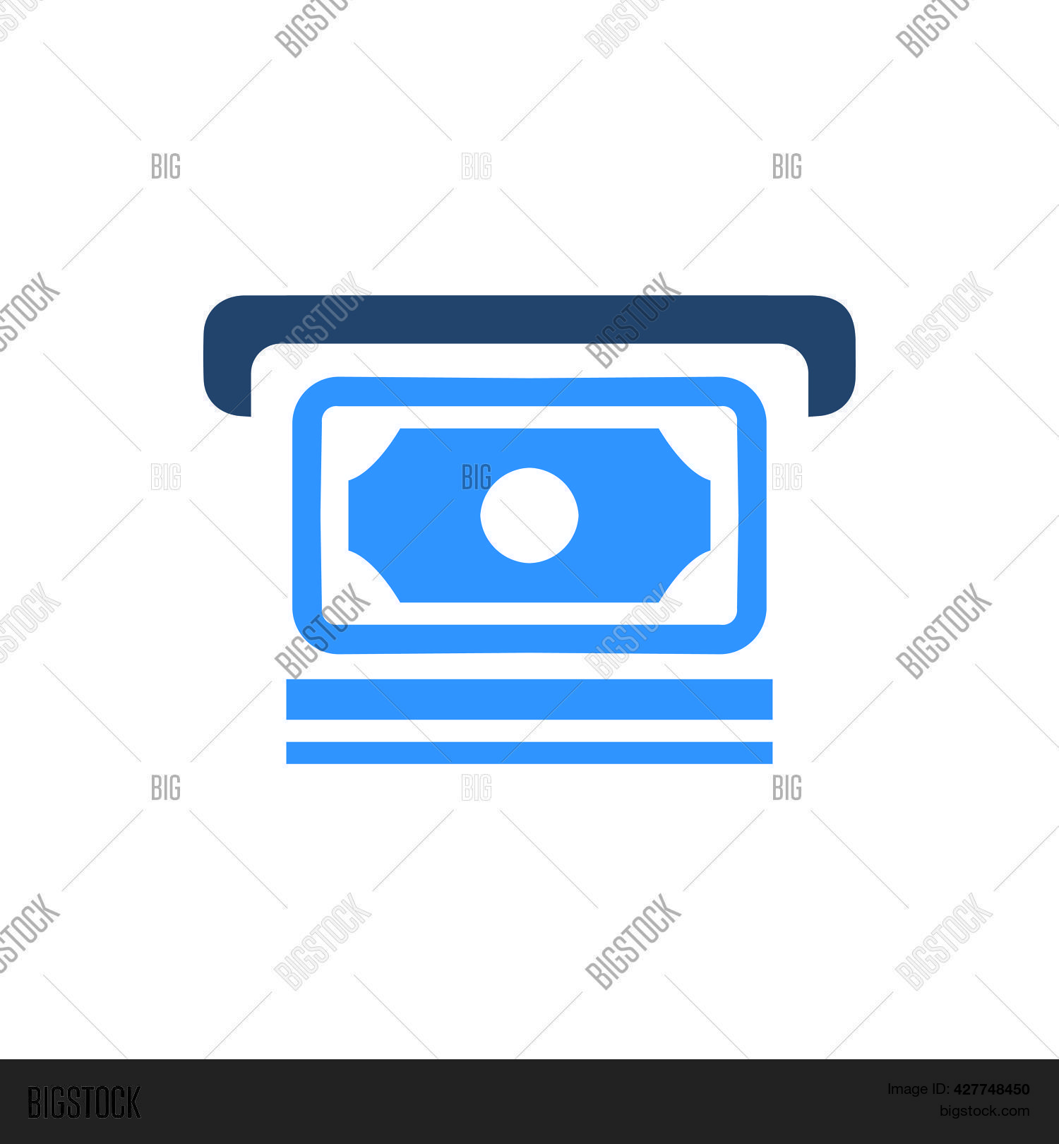 Cash Out Icon. Vector & Photo (Free Trial) | Bigstock