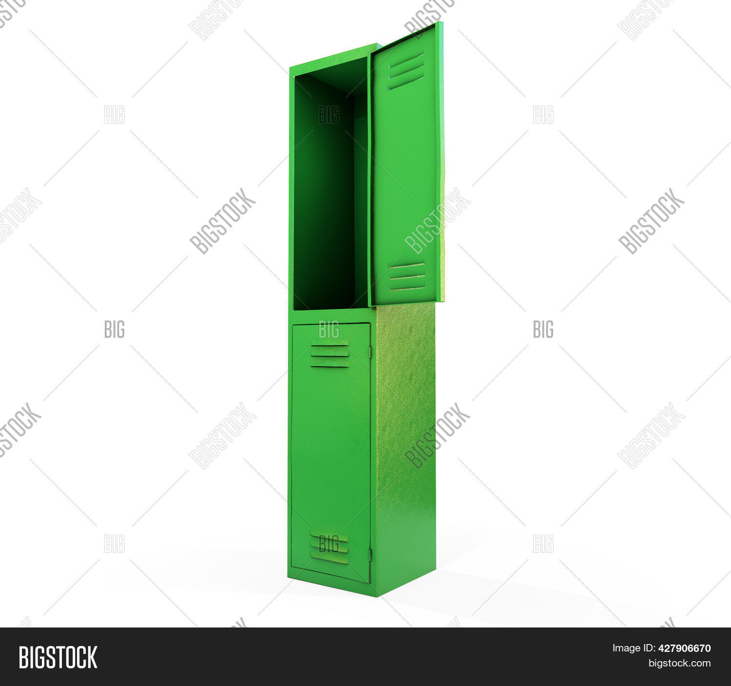 Metal Gym Lockers One Image & Photo (Free Trial) | Bigstock