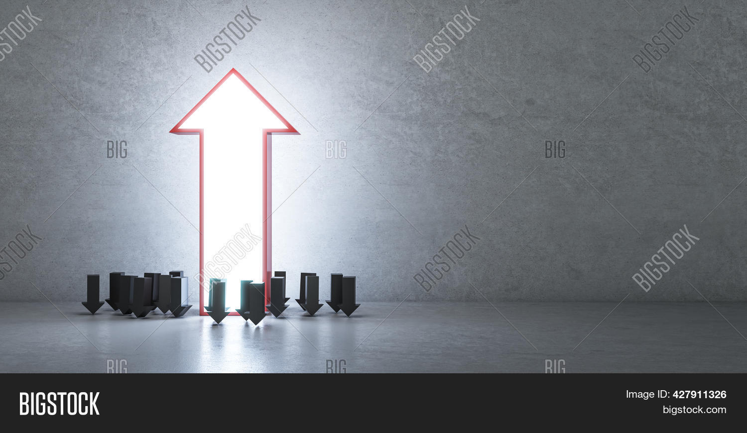 Large Glowing Upward Image & Photo (Free Trial) | Bigstock