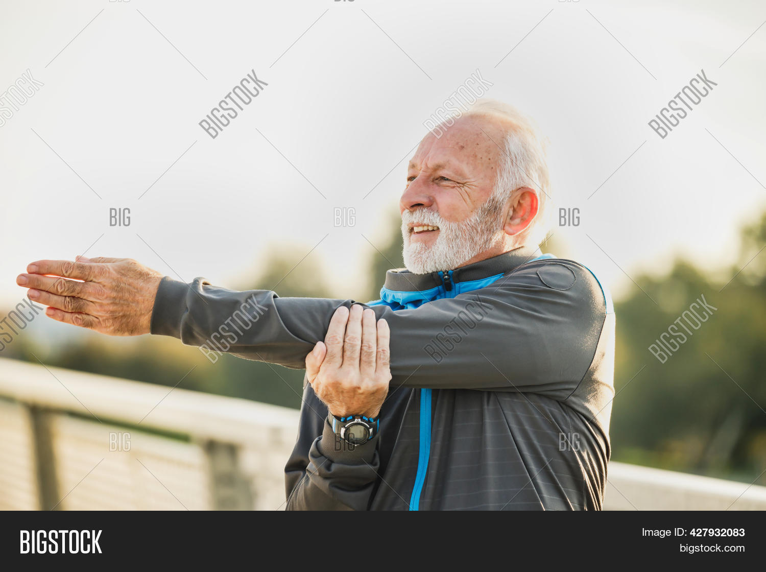 Old Man Doing Physical Image & Photo (Free Trial) | Bigstock
