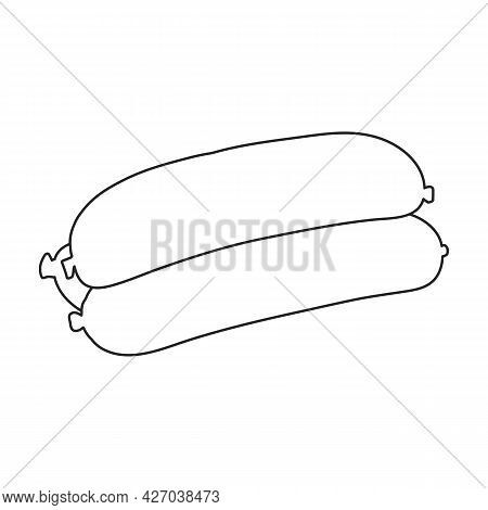 Sausage Vector Vector & Photo (Free Trial) | Bigstock