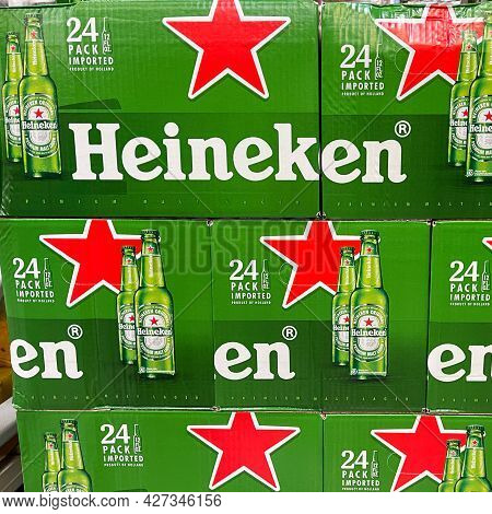 Cases Heineken Bottle Image & Photo (Free Trial) | Bigstock