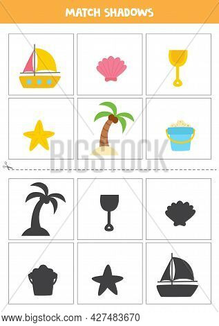 Shadow Matching Cards Vector & Photo (Free Trial) | Bigstock