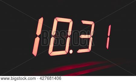 Digital Clock Red Led Image & Photo (Free Trial) | Bigstock