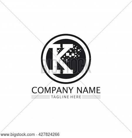 K Logo Design K Vector & Photo (Free Trial) | Bigstock