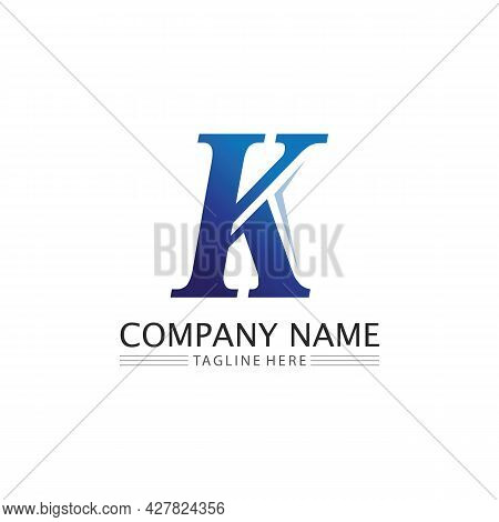 K Logo Design K Vector & Photo (Free Trial) | Bigstock